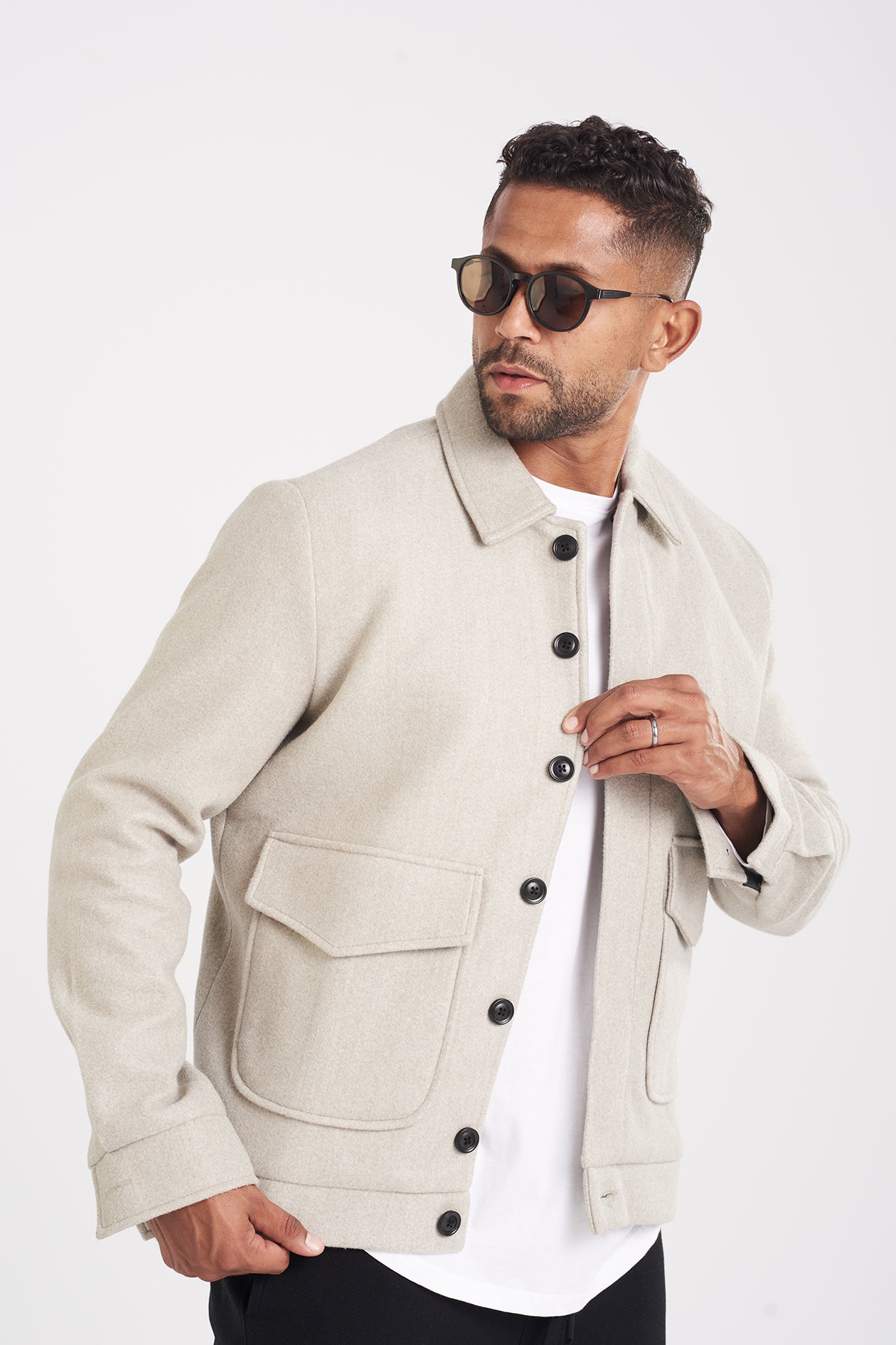 WOOL FIELD JACKET – HE men's wear